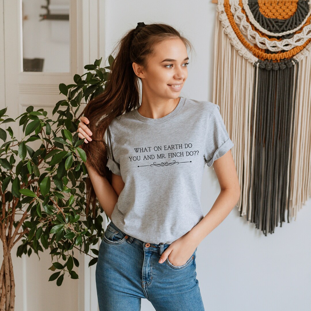 Bridgerton Featherington and Mr. Finch Tshirt Bridgerton Funny Merch ...