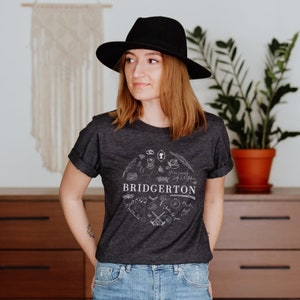 Bridgerton Collage Tshirt | Bridgerton Merch and Gifts | Unisex Soft ...