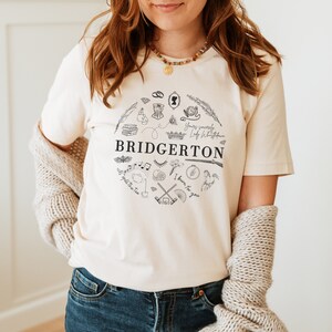 Bridgerton Collage Tshirt | Bridgerton Merch and Gifts | Unisex Soft ...