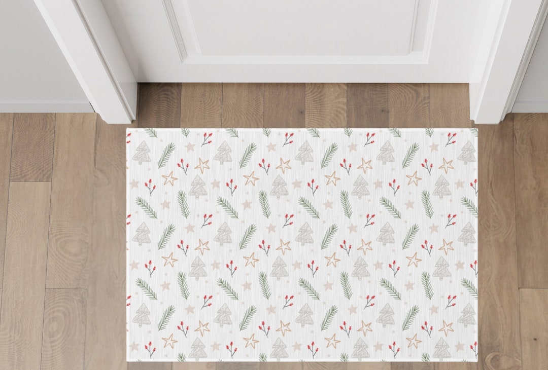 Layering Door Mat Perfect Christmas Pattern for Layering With Another ...