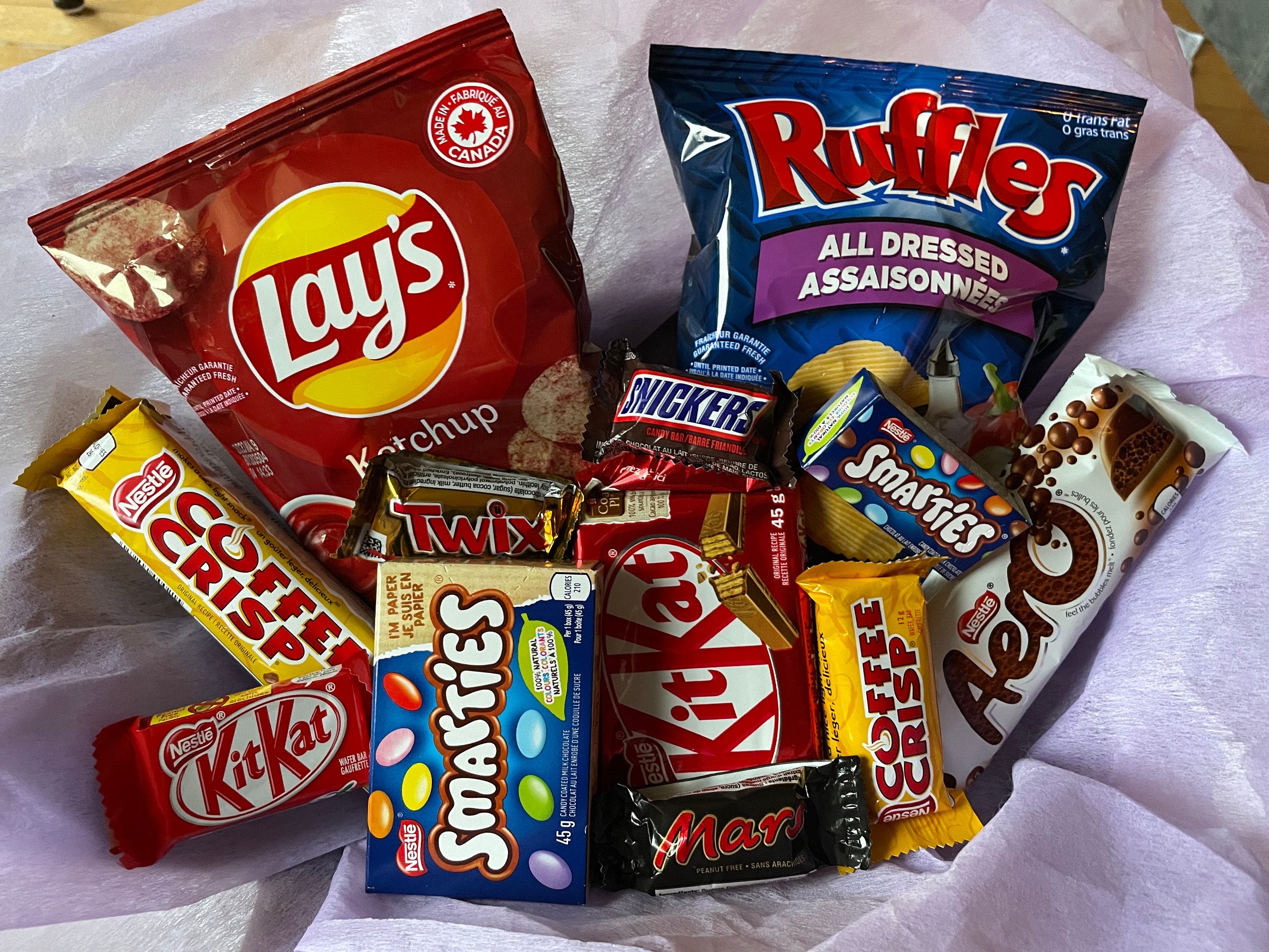 FREE SHIPPING Limited Quantities Canadian Snack Box - Etsy