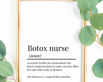 Botox Room Decor - Etsy