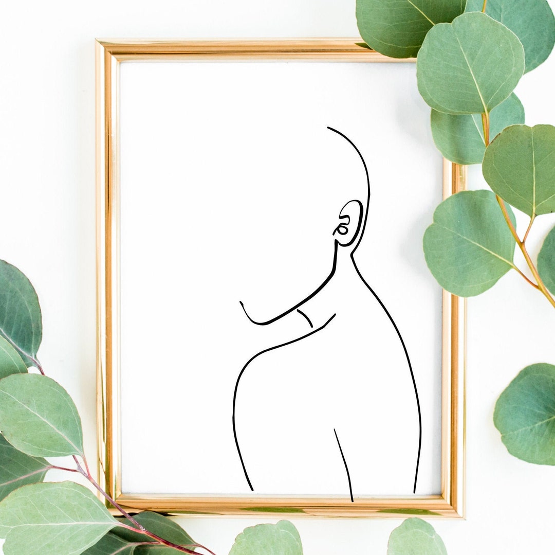 Fine Line Body Art - Downloadable Print, Printable Salon Art ...