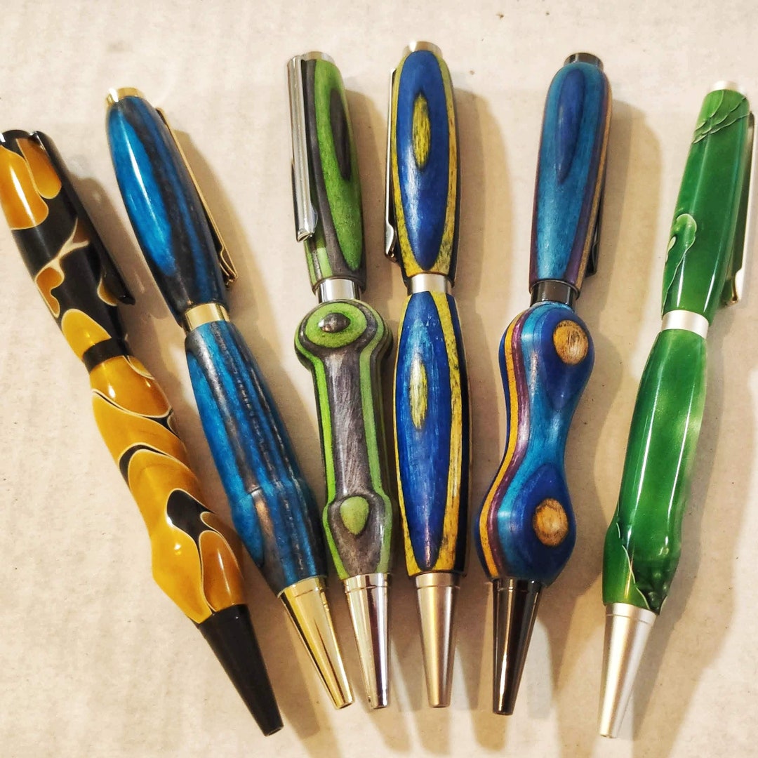 Woodturned Pens - Etsy