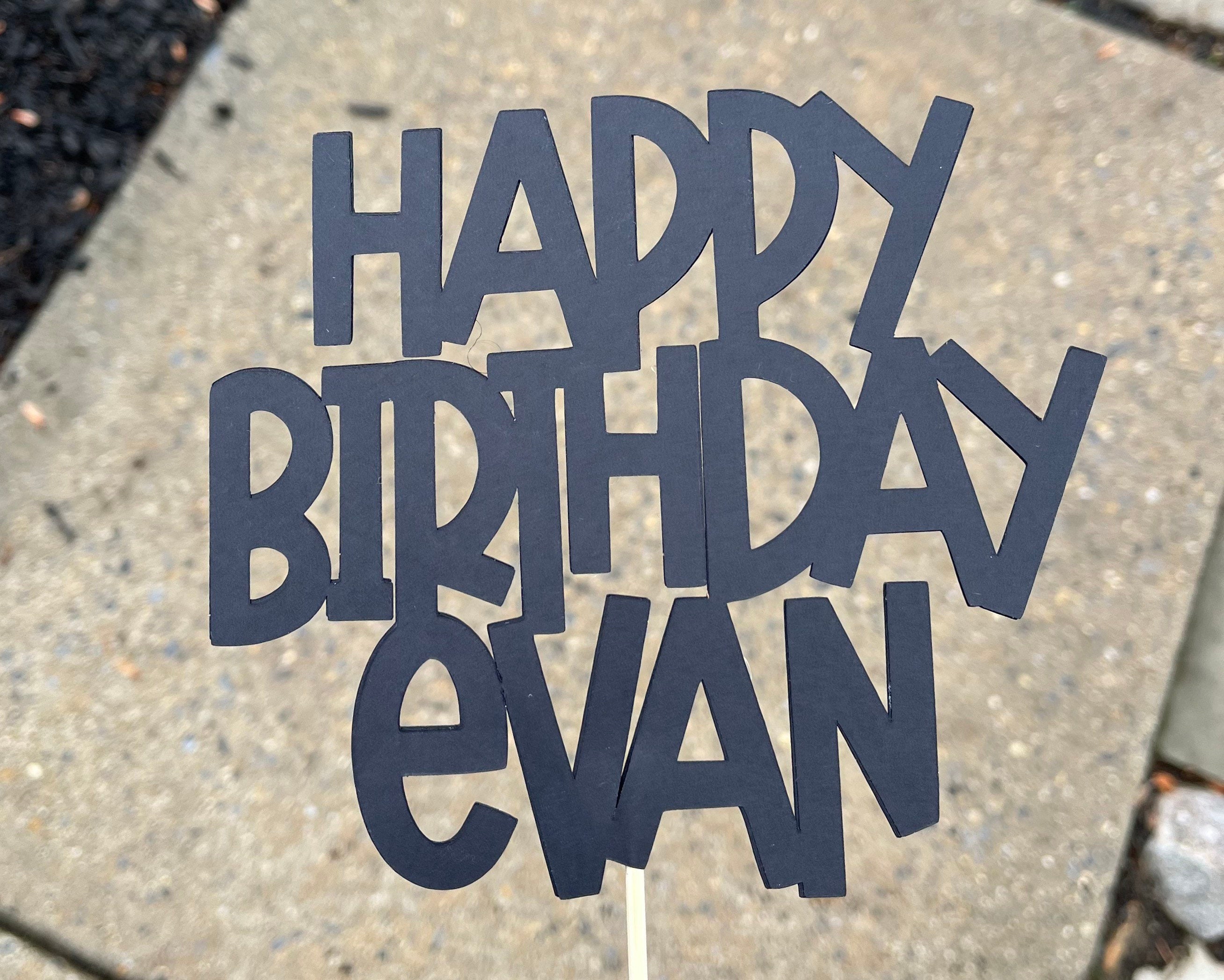 Cake Topper for Birthday, Cake Topper Personalized, Cake Topper for Him ...