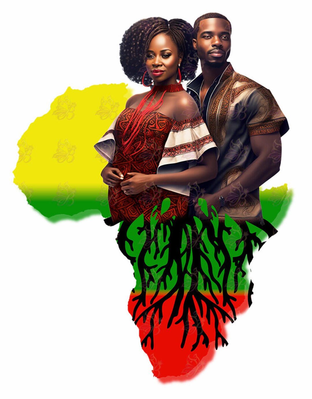 My Roots Run Deep Couple - Etsy