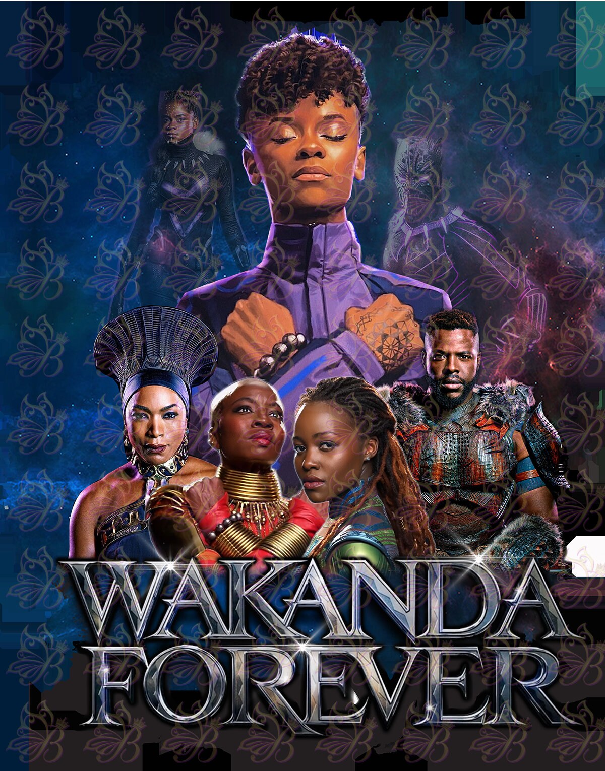 Wakanda Forever Sublimation Design - Etsy