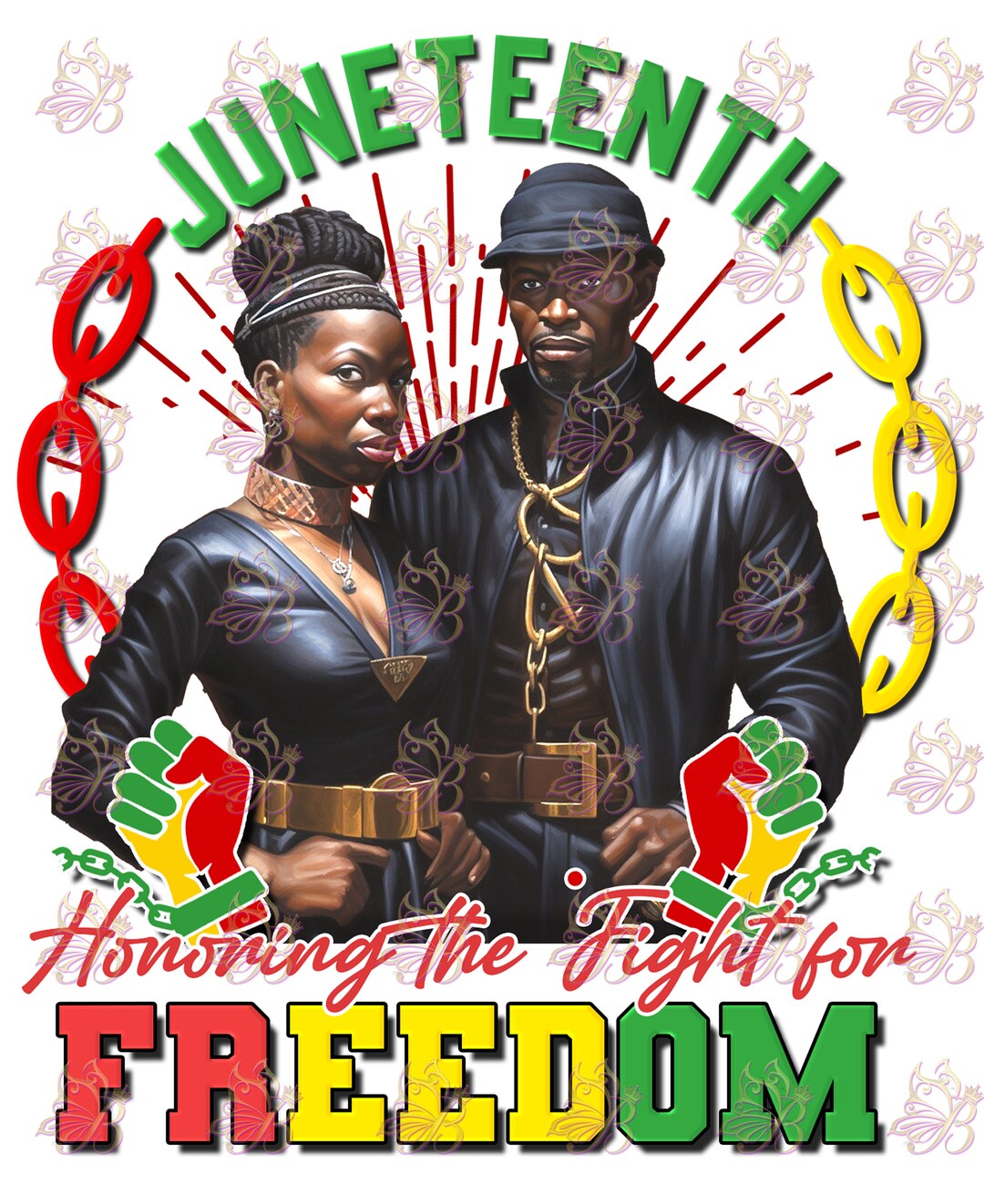 Honor the Fight Juneteenth Design - Etsy