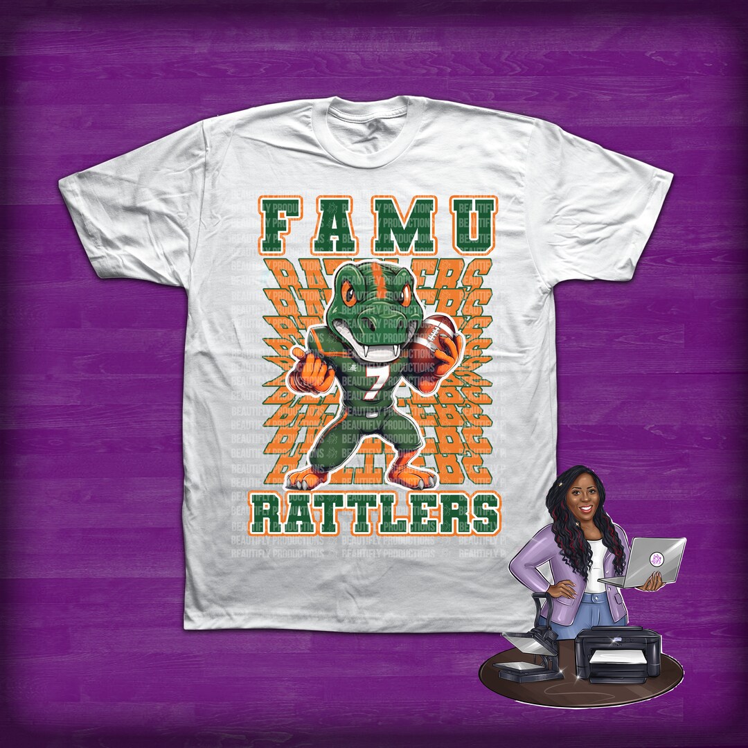 FAMU Football Rattler Mascot Design - Etsy