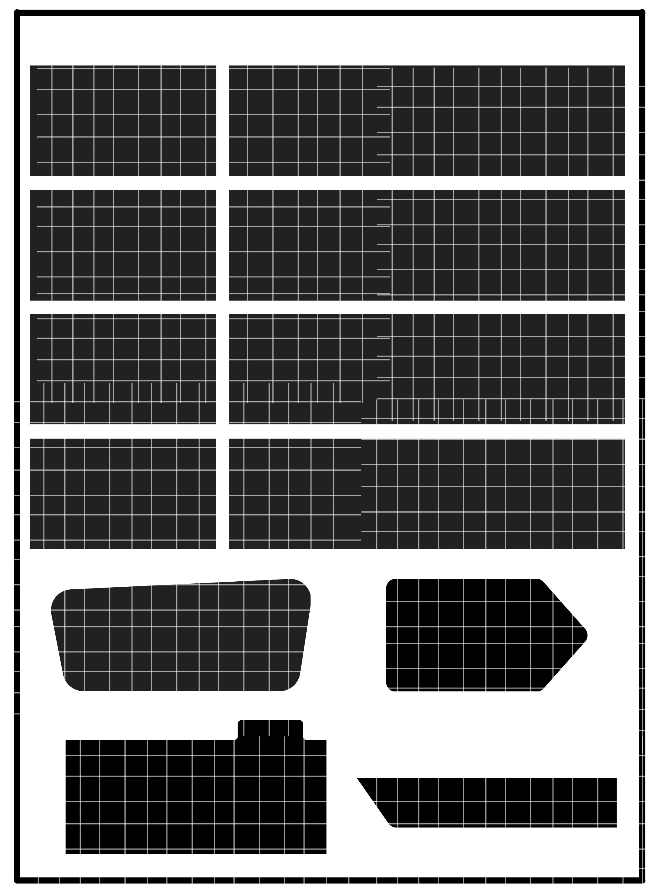 Bullet Journal Templates - SVG PNG JPG Pdf - Crafting and Cutting - Etsy