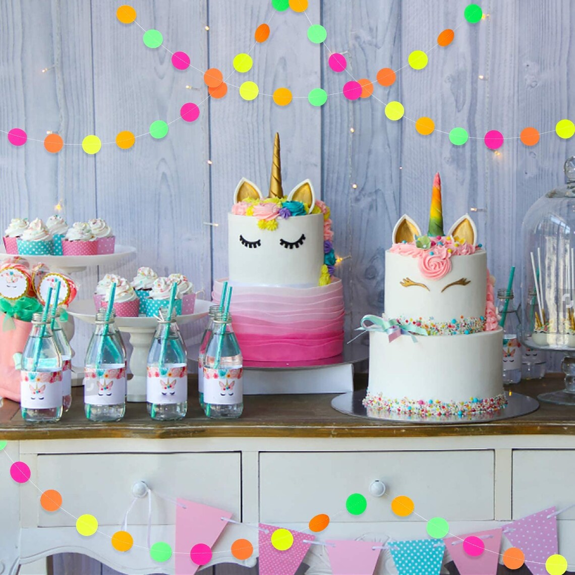 Glow Party Supplies/neon Party Set/blacklight Reactive - Etsy