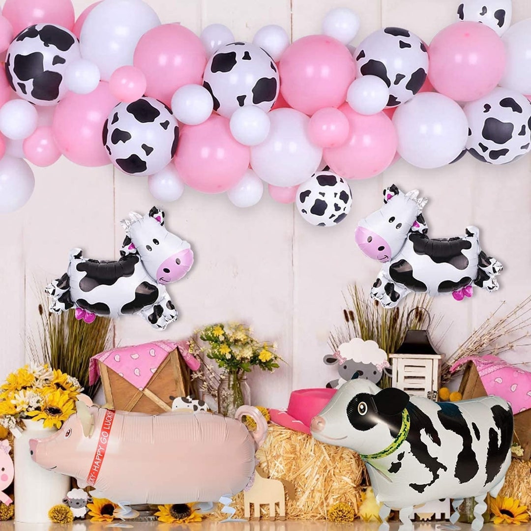 Farm Party Balloon Garland,farm Animal Theme Balloons Arch Kit for Kid ...