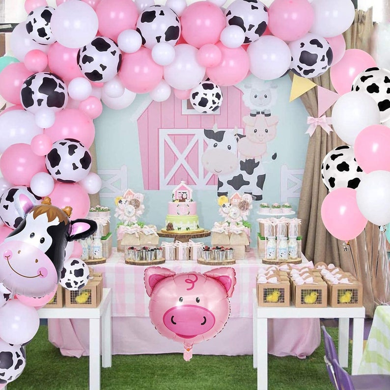 Farm Party Balloon Garlandfarm Animal Theme Balloons Arch Kit - Etsy
