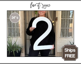 24 Inch Numbers | Etsy
