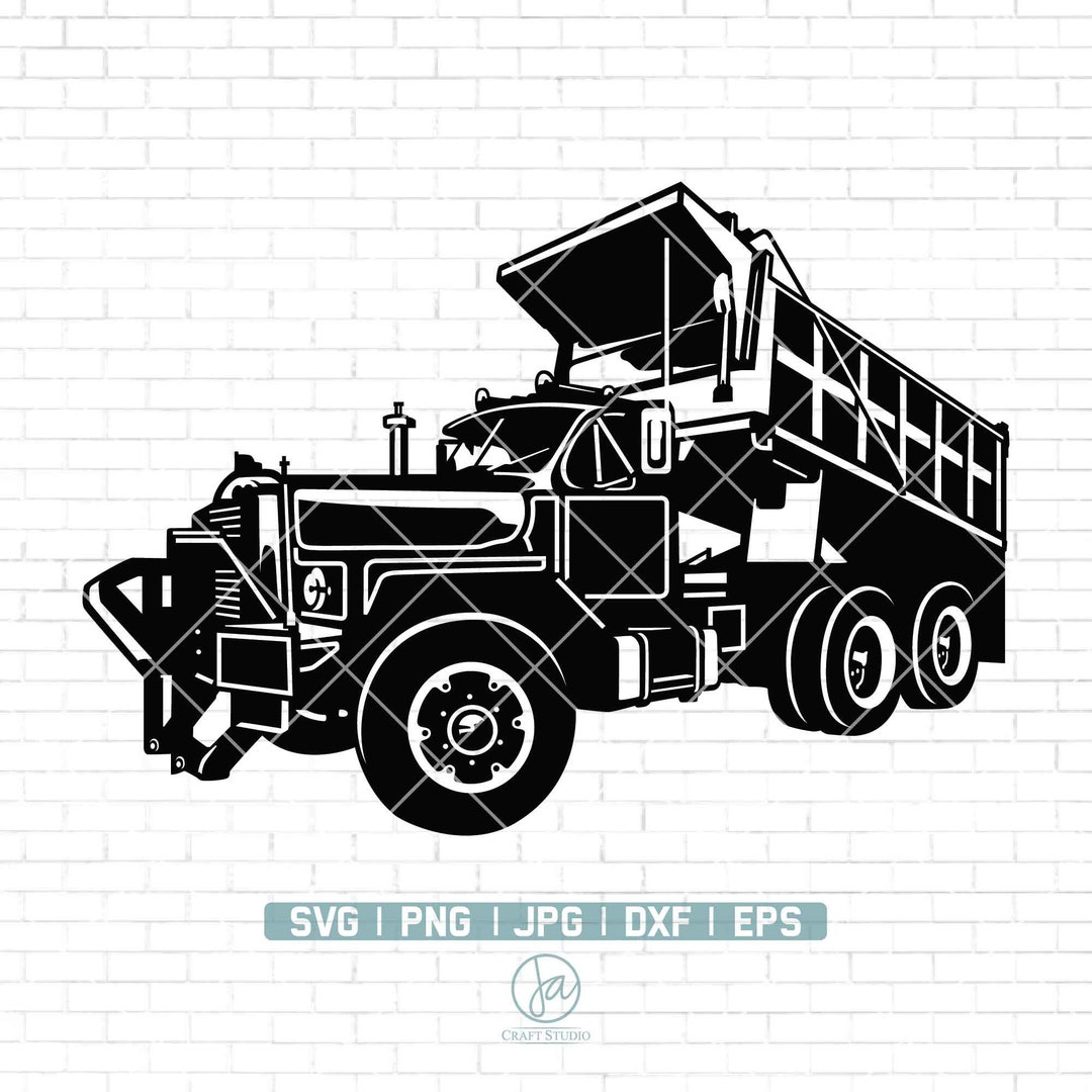 Dump Truck SVG | Construction Svg | Truck Svg | Dump Truck Clipart ...