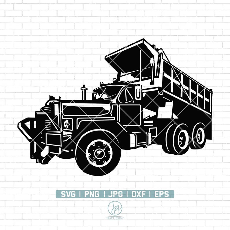 Dump Truck SVG Construction Svg Truck Svg Dump Truck - Etsy
