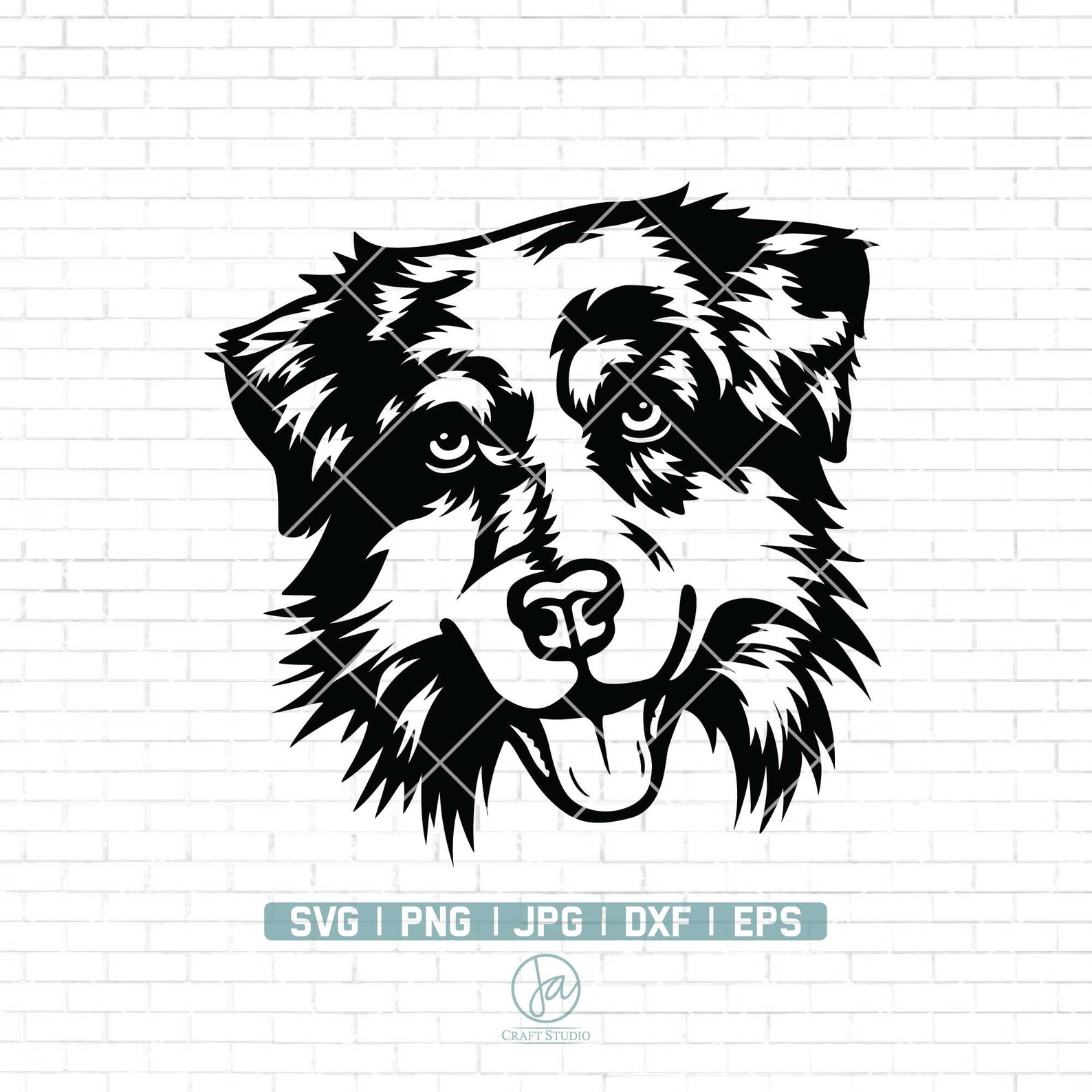 Australian Shepherd Svg Aussie Dog Svg Dog Breed Svg | Etsy