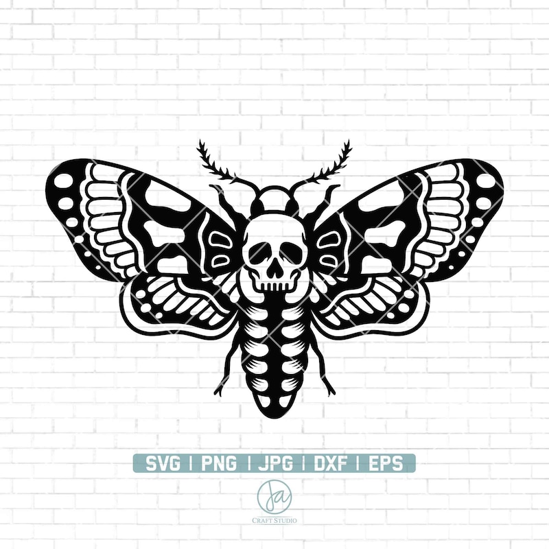 Death Moth Black Shirt - Etsy