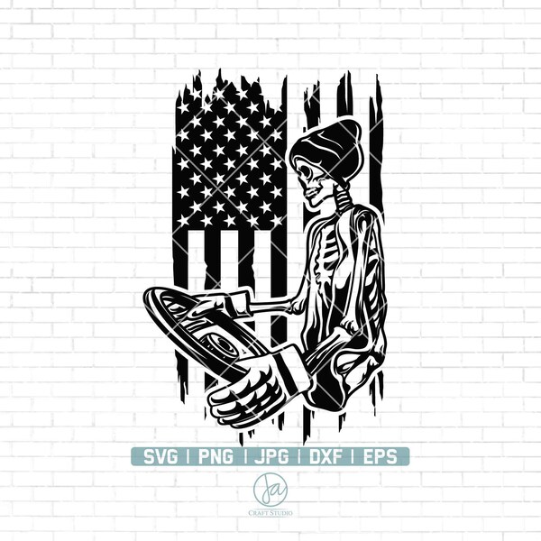 Skeleton Driving Svg - Etsy