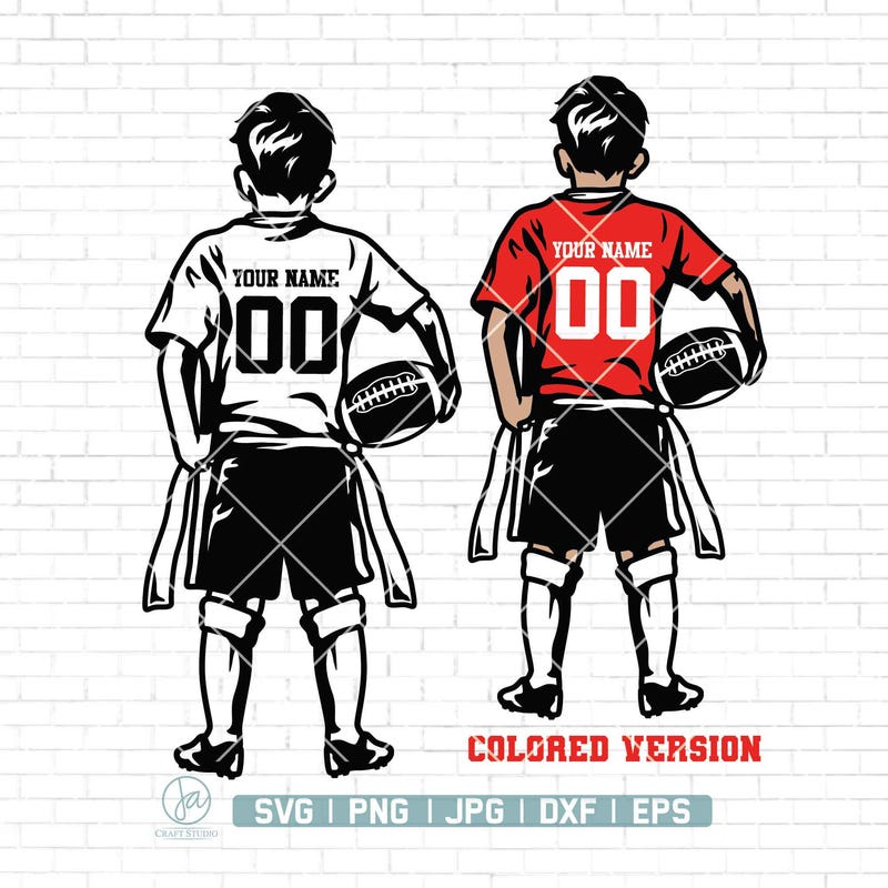 Team Boy Football Png - Etsy