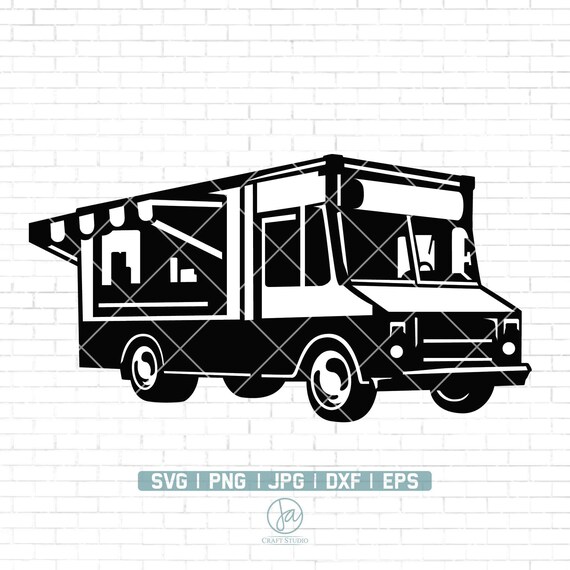 Food Truck SVG Restaurant SVG Foodie Cafe Diner Grub - Etsy