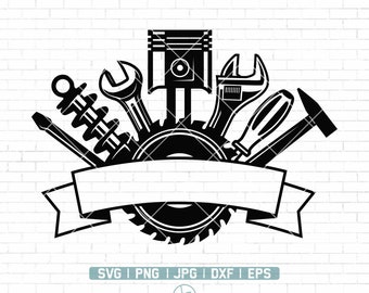 Digital Mechanic Vector Mechanic Svg Mechanic Tools Svg Piston Svg ...