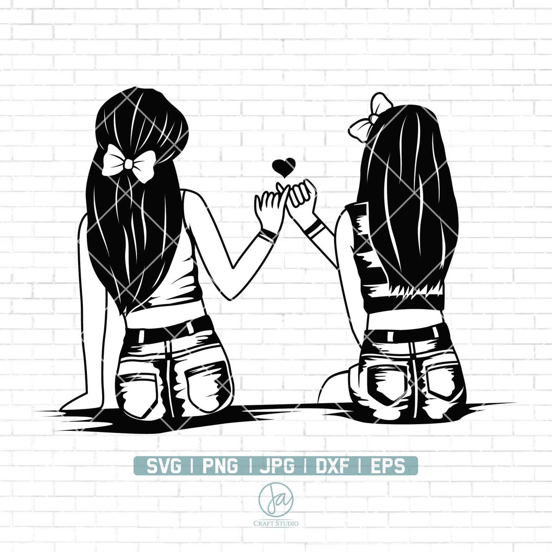 Best Friend Shirt Svg | Bestie Svg | Pinky Promise Svg | Sister Shirt Svg | Friends Shirt Svg ...