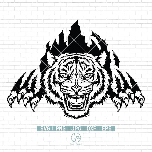 Tiger Svg Files for Cricut - Etsy