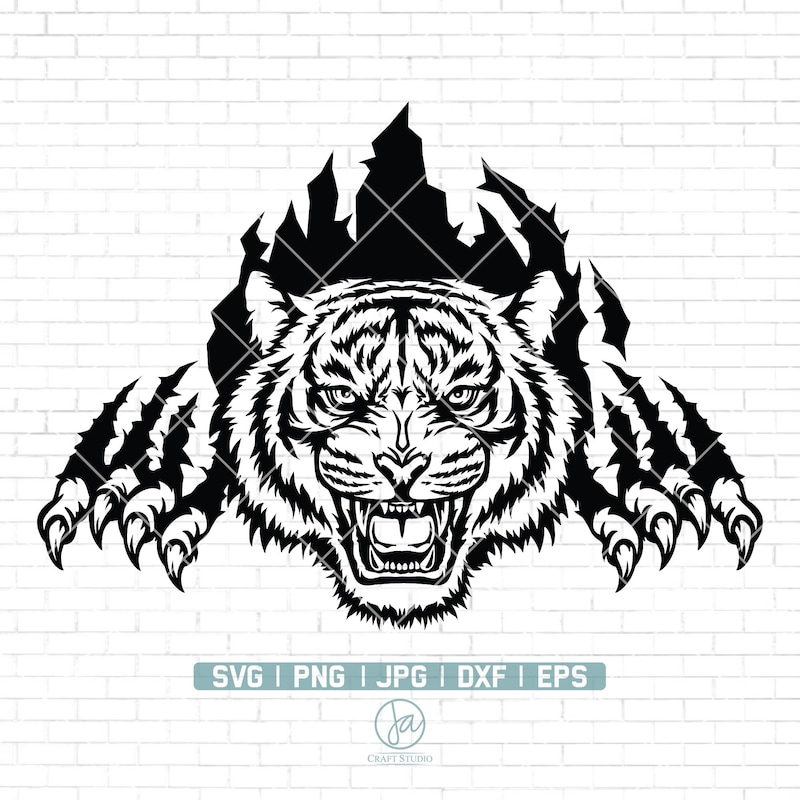 Tiger Svg Files for Cricut - Etsy