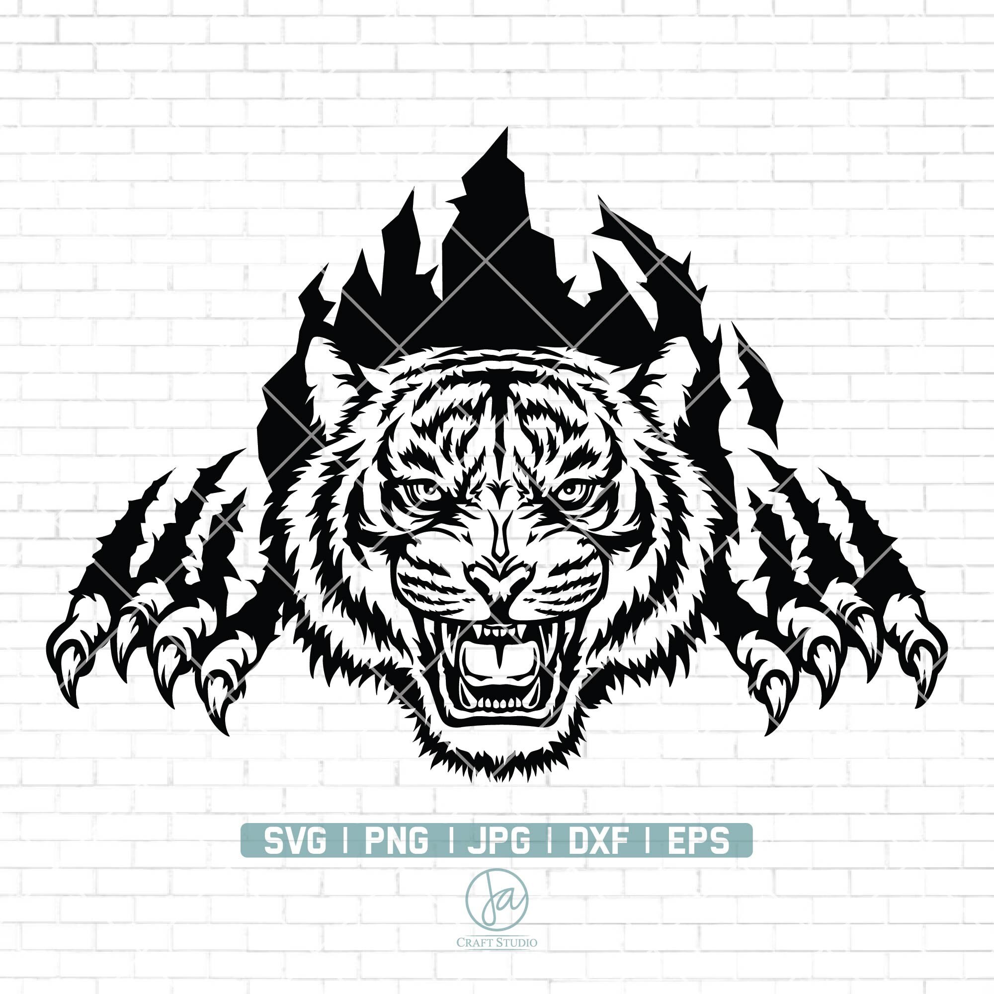 Tiger Scratch Svg Tiger Claw Svg Tiger Svg Tiger Decals - Etsy Canada