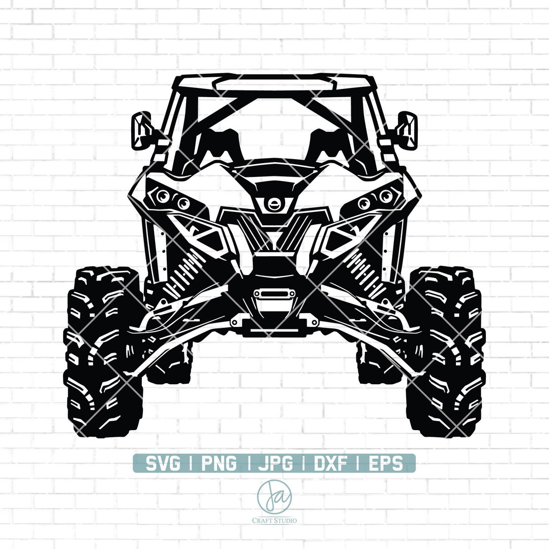 Atv Svg File | Atv Offroad Svg | Dirty 4 Wheels | RZR Atv Svg | Atv ...