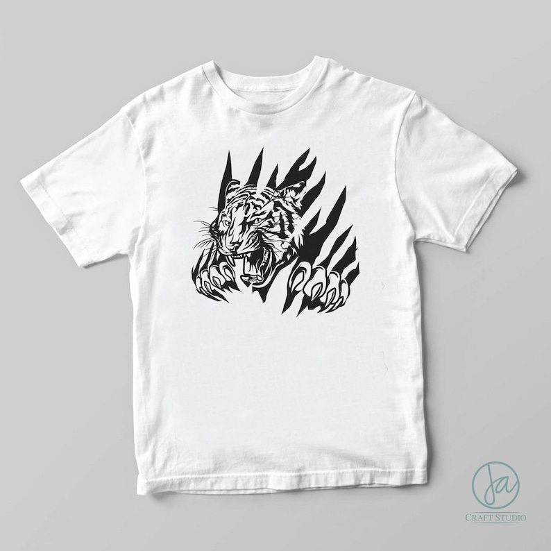 Tiger Scratch Svg Tiger Claw Svg Tiger Svg Tiger Decals - Etsy