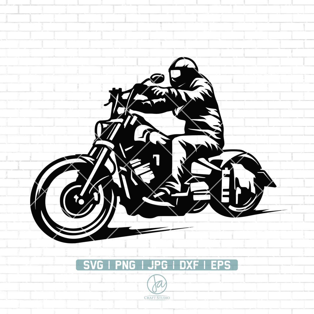 Biker Svg, Motorcycle Svg, Motor Svg, Motor Bike Svg, Motorcycle ...