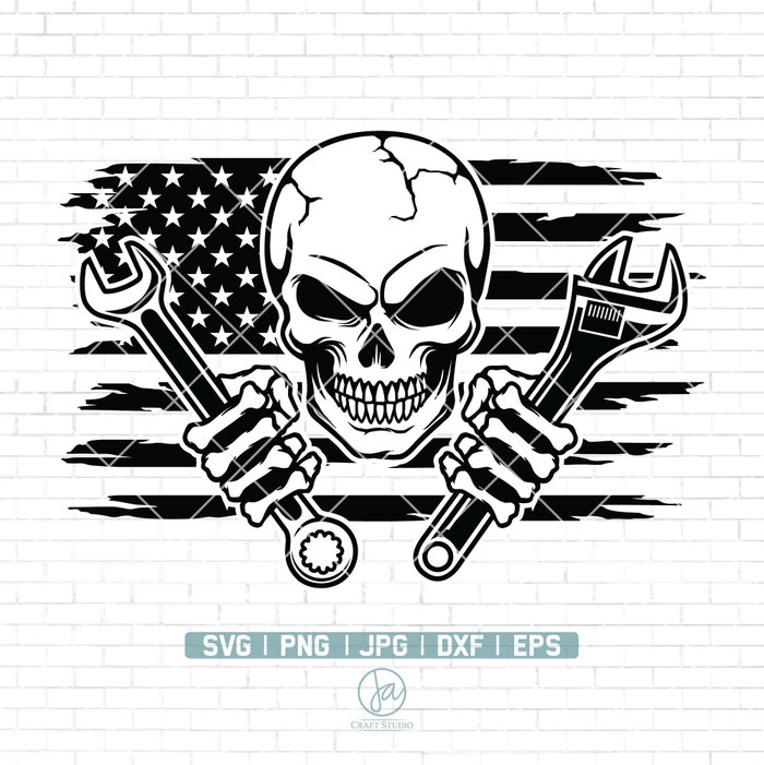 Badass Mechanic Svg - Etsy Canada