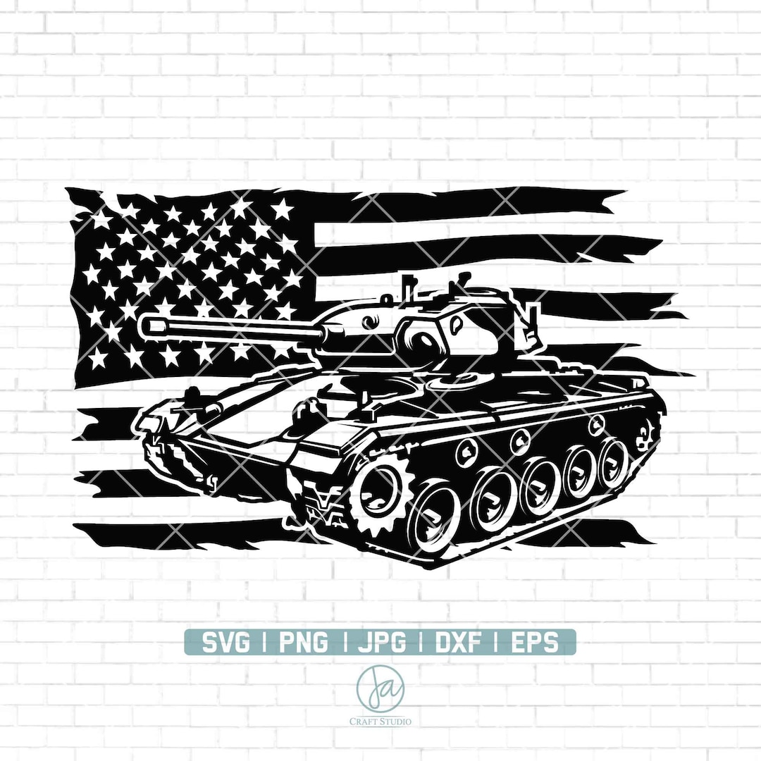 US Military Tank SVG | United States Army Svg | Veteran Soldier Svg ...
