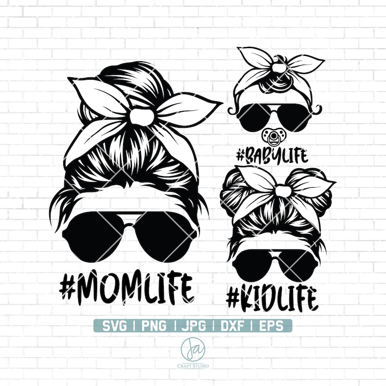Mom Life Kid Life Svg Momlife Svg Mom Life Svg Mom | Etsy