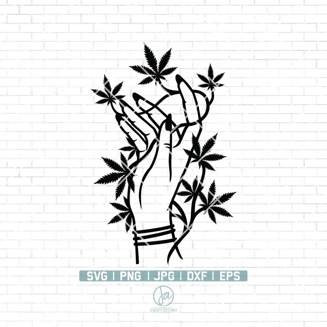 Sexy Hand Cannabis Svg File Marijuana Svg Cannabis Cut - Etsy