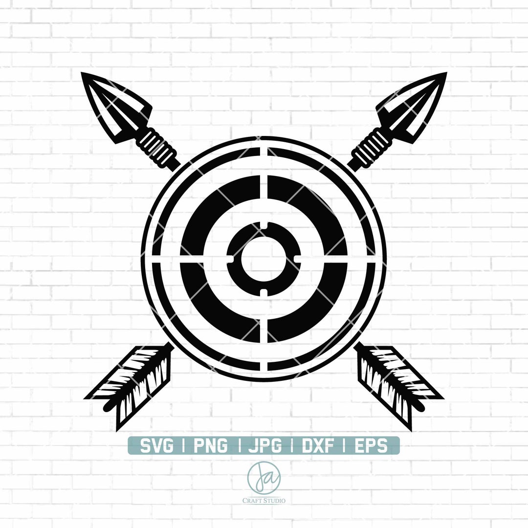 Archery Logo SVG | Archery Target SVG | Archery Svg | Arrow Svg ...