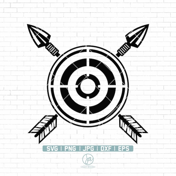 Archery Logo SVG Archery Target SVG Archery Svg Arrow - Etsy