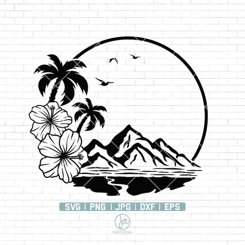 Hawaiian Svg - Etsy