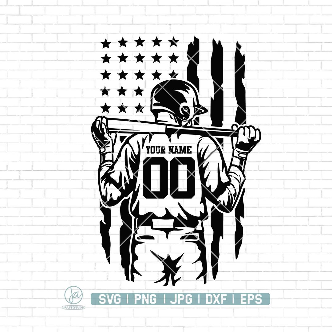 Personalized Name Svg, US Baseball Player Svg, Baseball Mom Svg ...