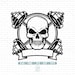 Skull Fitness Svg Fitness Gym Logo Skull Svg Barbell Gym Svg Skeleton ...