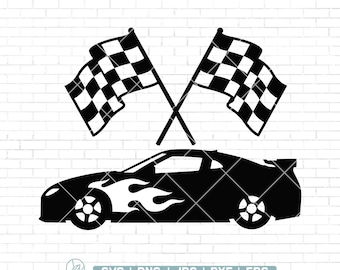 Racing Svg Bundle, Retro Race Car Svg, Race Car Svg, Race Car Clipart ...