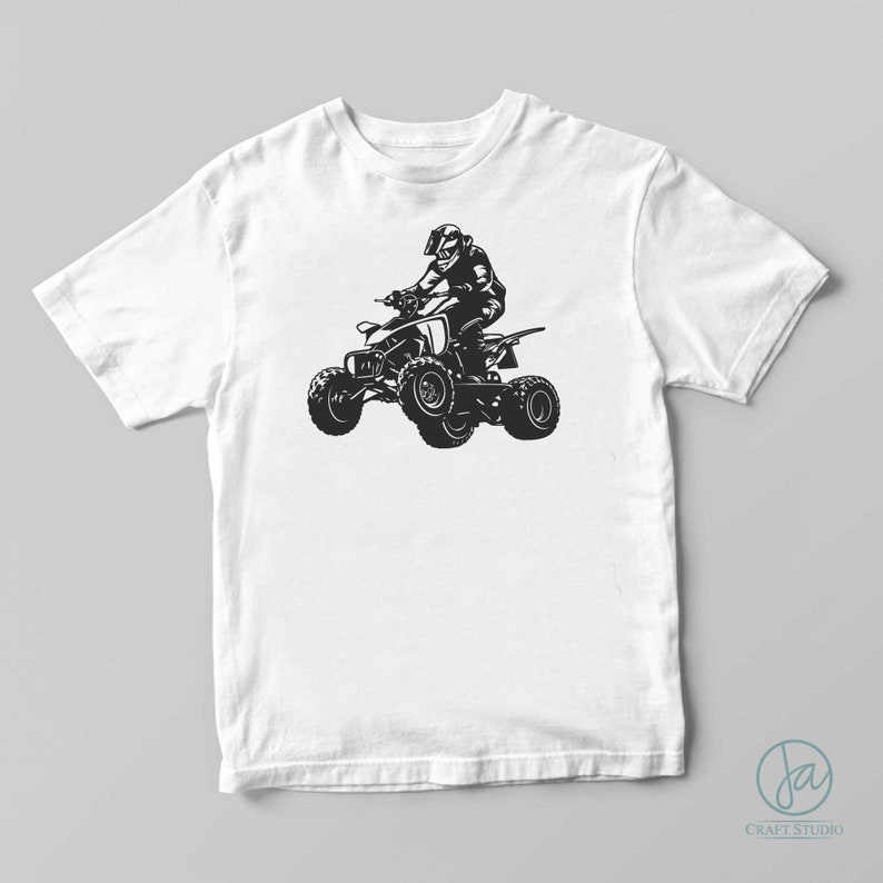 ATV Svg 4 Wheeler Svg File Atv Clipart Quad Riding Svg - Etsy