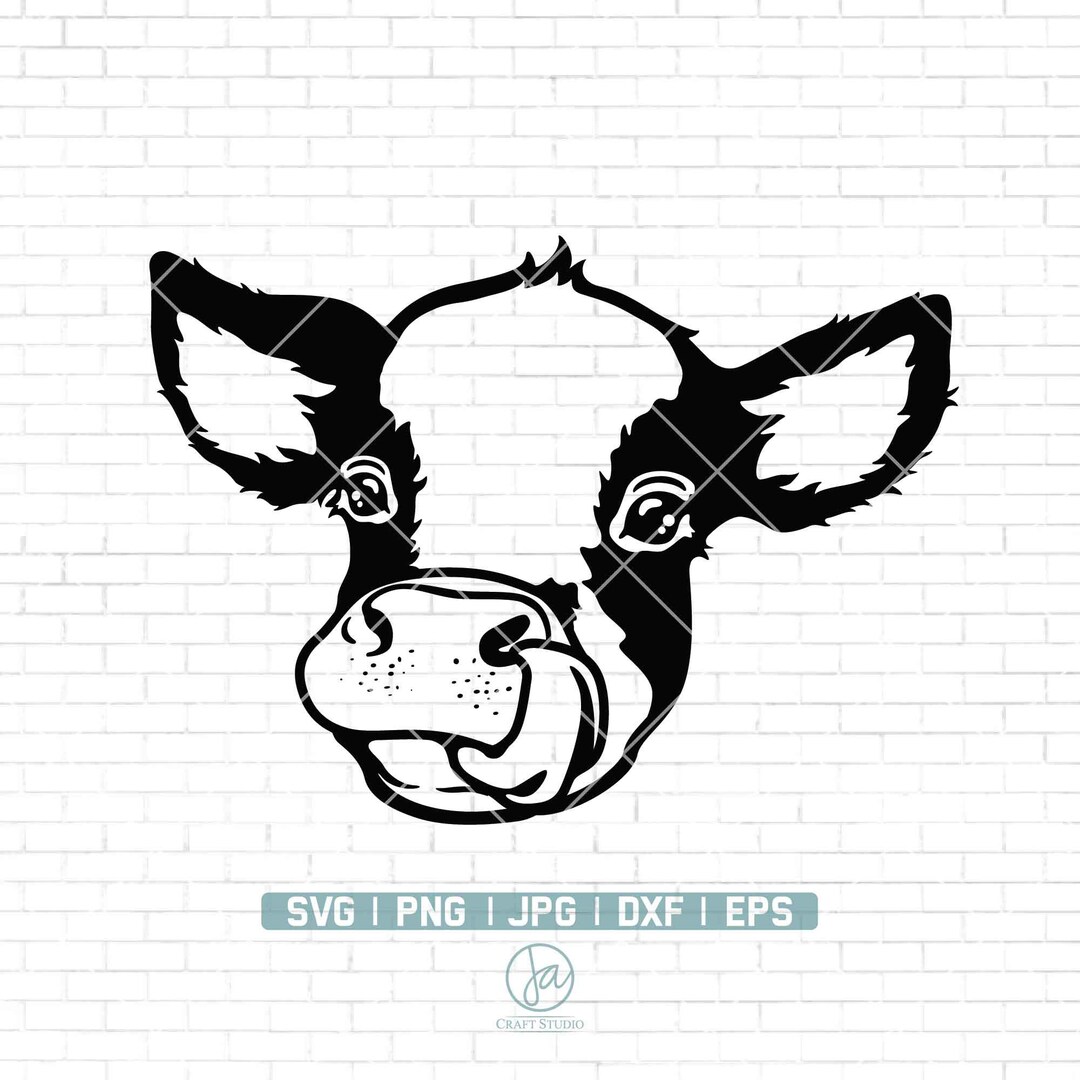 Cow Svg | Cute Cow Svg | Farm Animal Svg | Baby Cow Svg | Farm Life Svg ...