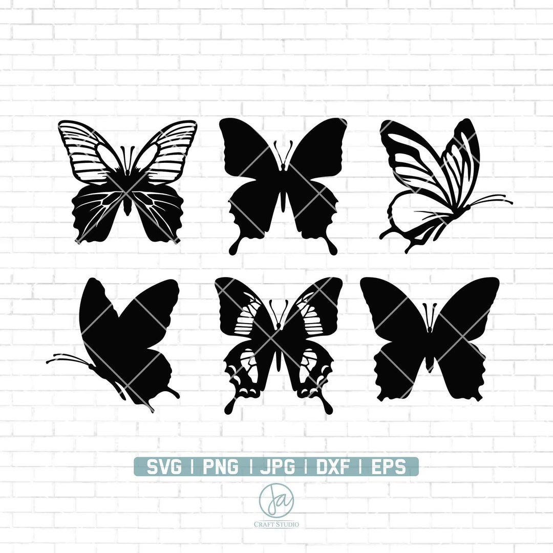 Butterfly Svg Bundle | Butterfly Svg | Butterflies Svg | Butterfly Svg ...
