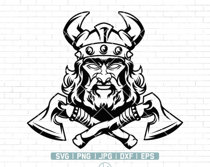 Viking Warrior Svg | Valhalla Svg | Norse God Svg | Viking Clipart ...
