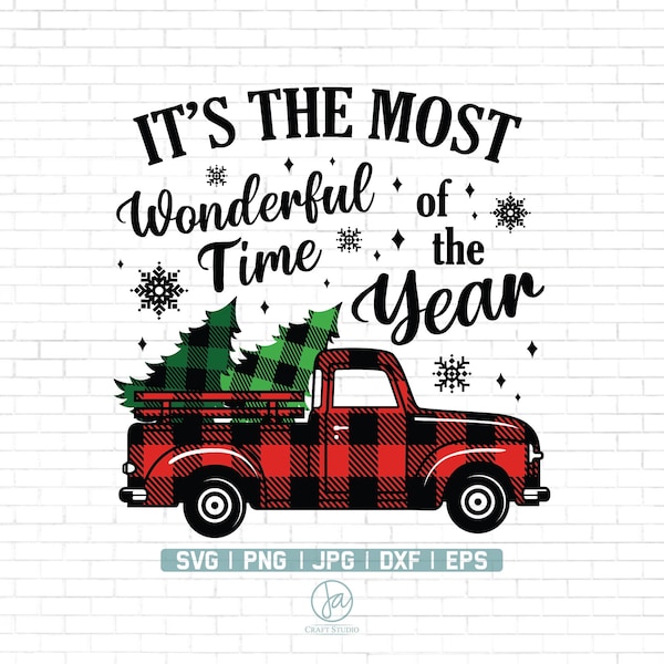 Plaid Christmas Svg - Etsy