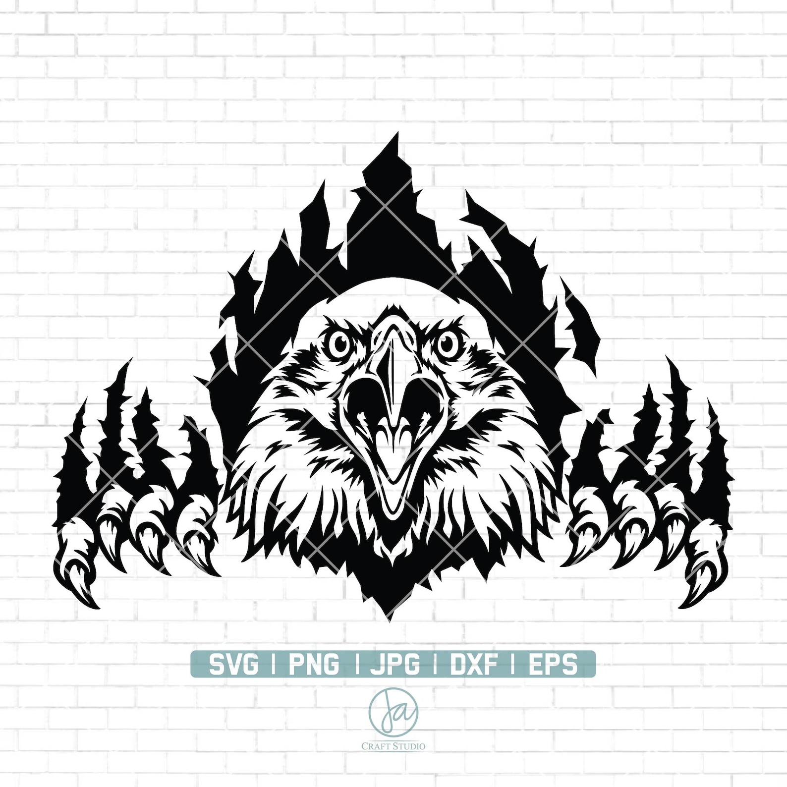 Eagle Claw Scratch Svg Claw Scratches Svg American Eagle - Etsy