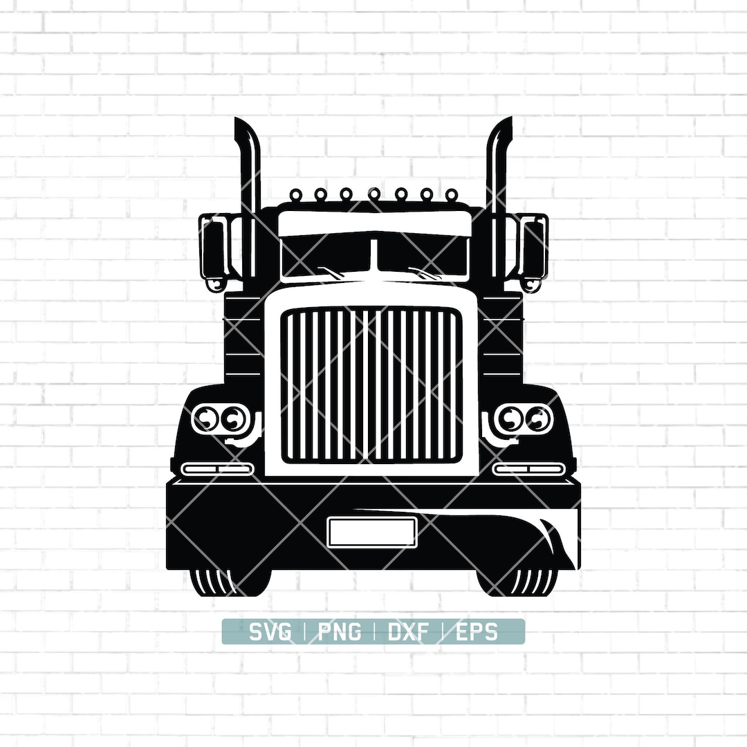 Big Truck Svg | Truck Svg | Truck Logo Svg | American Trucker Svg ...